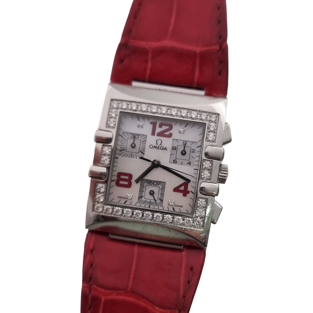 Omega Constellation Quadra Diamond Set 1847.73.71 30mm – Dobson Fine ...